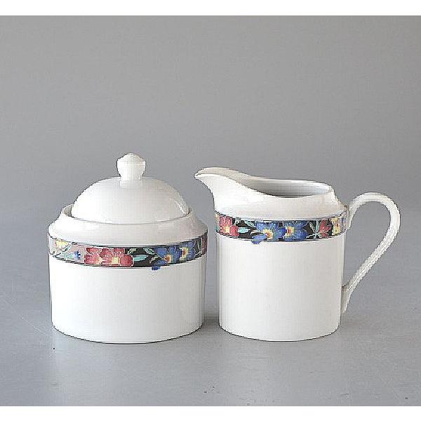 ○シュガーポット　φ9.6×H11cm 280g   クリーマー　底面φ7.6×H9.8ｃｍ　220ｇ○シュガーポット　400ｃｃ　クリーマー　250cc○磁器○国産品○食洗機・電子レンジOK