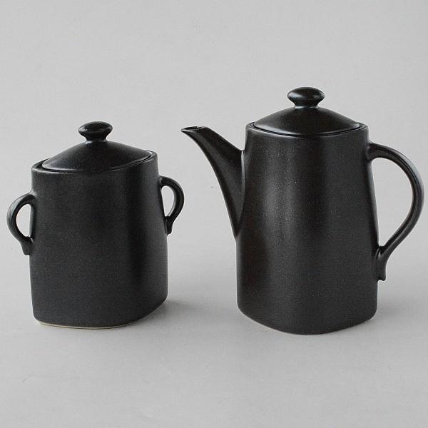 クリーマー　底面約8.5cm 約H14.5cm　　シュガーポット　底面約8.5cm 約H12cm　クリーマー 容量すりきり約360cc陶磁器国産電子レンジ・食洗機OK　