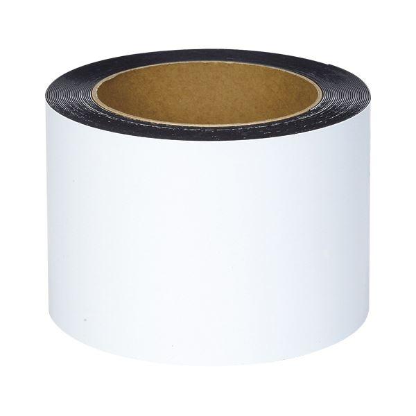 【商品名】 マグエックス マグネットロール カラー ツヤ有りタイプ MSGR-08-100-10-W 白 1巻  [ MSGR-08-100-10-W ]