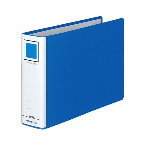 【商品名】 (まとめ) コクヨ チューブファイル(エコ) 片開き B5ヨコ 500枚収容 背幅65mm 青 フ-E656B 1冊 【×5セット】 【ジャンル・特徴】 パイプ式ファイル 片開き  [ フ-E656B ]