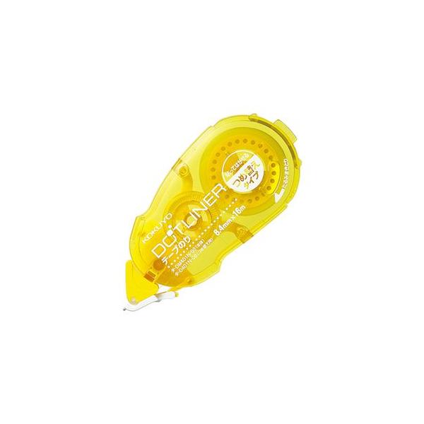 【商品名】 (まとめ) コクヨ テープのり ドットライナー 貼ってはがせるタイプ つめ替え用 8.4mm×16m タ-D401N-08 1個 【×20セット】 【ジャンル・特徴】 接着用品 テープのり 詰め替えカートリッジ [ タ-D401...