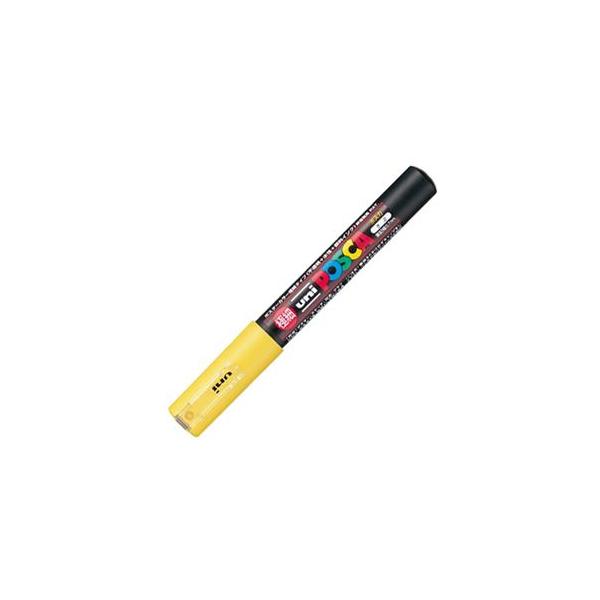 【商品名】 （まとめ） 三菱鉛筆 水性マーカー ポスカ 極細 黄 PC1M.2 1本 【×30セット】 【ジャンル・特徴】 筆記具 水性マーカー・サインペン 水性マーカー [ PC1M.2 ]