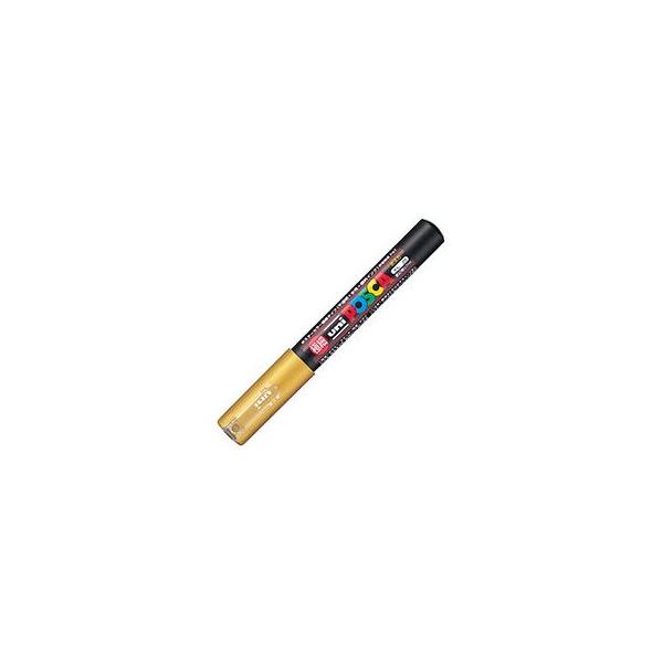 【商品名】 （まとめ） 三菱鉛筆 水性マーカー ポスカ 極細 金 PC1M.25 1本 【×30セット】 【ジャンル・特徴】 筆記具 水性マーカー・サインペン 水性マーカー [ PC1M.25 ]