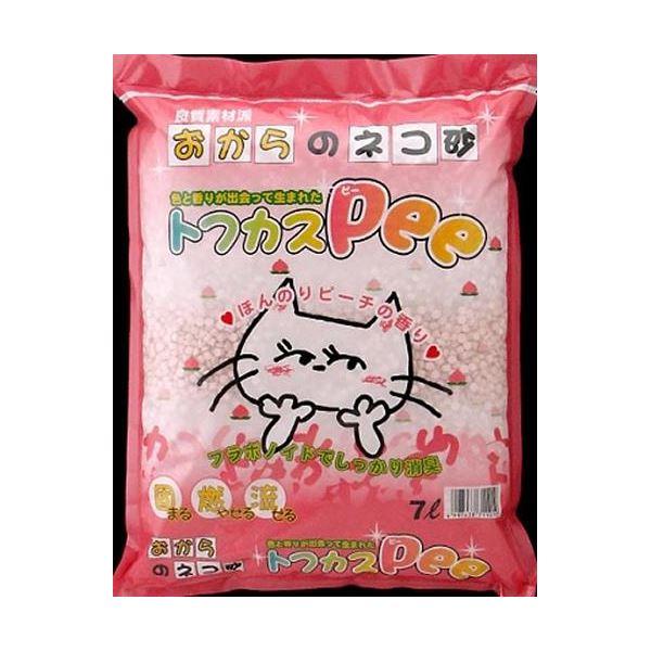 【商品名】 （まとめ）ペグテック トフカス Pee 7L 【ペット用品】【×4セット】