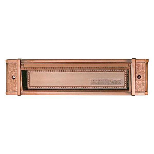 【商品名】 ヴィクトリアポスト口 No.24 GB【0001-05061】 【ジャンル・特徴】 メイルシュートの口部分 郵便受け用部品 [ 0001-05061 ]