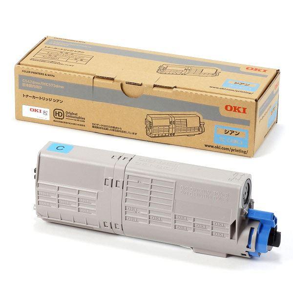 【商品名】 【純正品】OKI 沖電気 トナーカートリッジ【TC-C4BC1 シアン】  [ AUOK414 ]