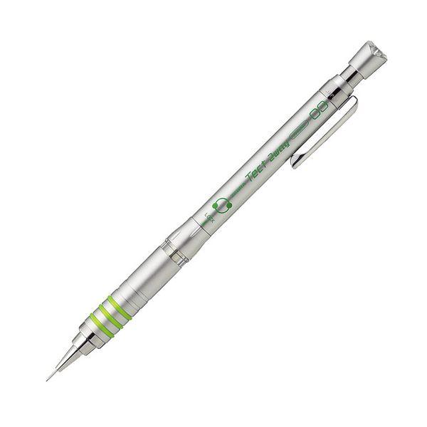 【商品名】 （まとめ） ゼブラ シャープペンシルテクトツゥーウェイ 0.3mm （軸色 銀） MAS41-S 1本 【×5セット】 【ジャンル・特徴】 近未来的デザインの製図シャープ。 [ MAS41-S ]