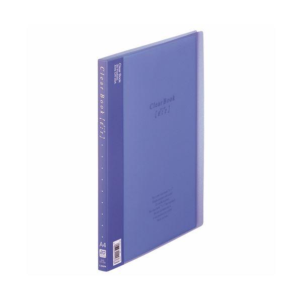 【商品名】 （まとめ）ライオン事務器 クリアーブック(エール)A4タテ 20ポケット 背幅14mm ブルー CR-20A 1冊 【×10セット】 【ジャンル・特徴】 【固定式】多量の書類も美しく収納する。 [ CR-20Aブル- ]