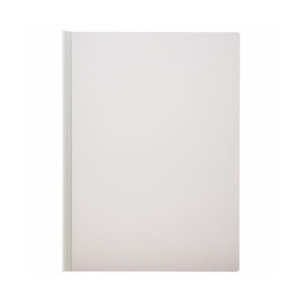 【商品名】 （まとめ）ライオン事務器 レポートカバー A4タテ約30枚収容 ホワイト RC-33 1パック(10冊) 【×5セット】 【ジャンル・特徴】 表紙に書類を挟んで、レールをスライドしてとじるだけ。 [ RC-33 レポ-トカバ- ...