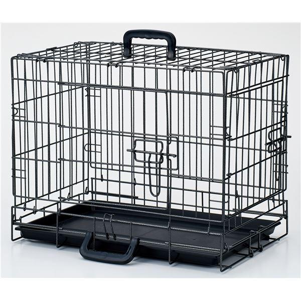 【商品名】 コンパクトケージ S【ペット用品】 【ジャンル・特徴】 車でのおでかけや通院に便利なケージ