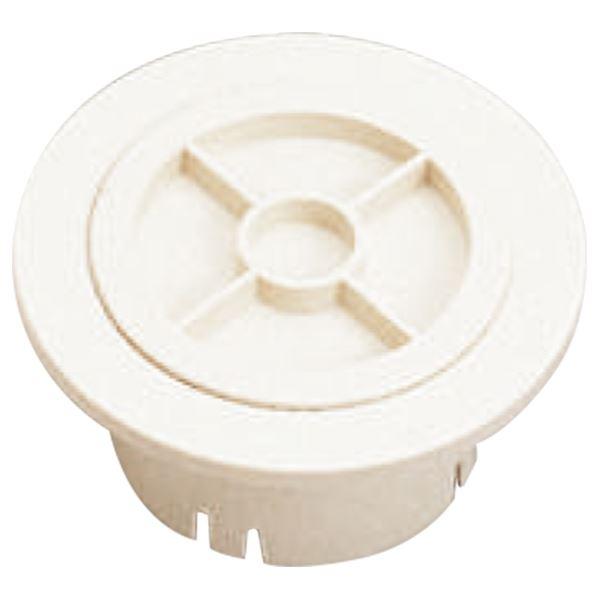 【商品名】 PCクーラーキャップφ100mm オフホワイト WPC-100OW [60個入] 【0932-04252】