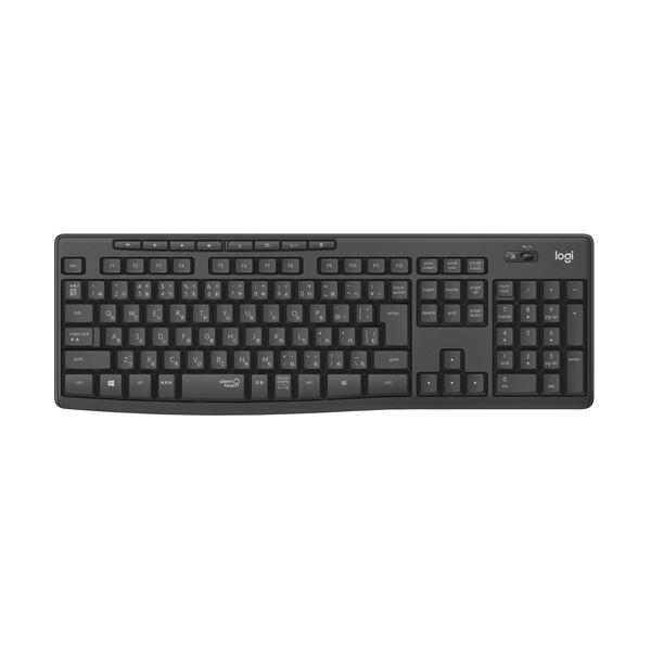 【商品名】 ロジクール サイレントワイヤレスキーボード K295 グラファイト K295GP 1台 【ジャンル・特徴】 【無線タイプ】ノイズ低減を実現、SilentTouchテクノロジー。 [ K295GP ]