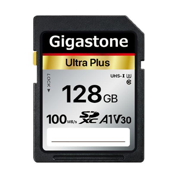 【商品名】 Gigastone SDXCカード 128GB V30 UHS-1 U3 A1 GJSX-128GV3A1 1枚 【ジャンル・特徴】 高品質のNANDフラッシュと高性能コントローラを採用。 [ GJSX-128GV3A1 ]