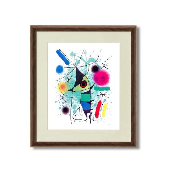 【商品名】 名画額 絵画額 ジョアン・ミロ シンギングフィッシュ Joan Miro Singing Fish ブラウン 額縁 額 フレーム 【ジャンル・特徴】 絵画額 額縁 フレーム 絵画フレーム ディスプレイ 展示 インテリア 日用雑貨...