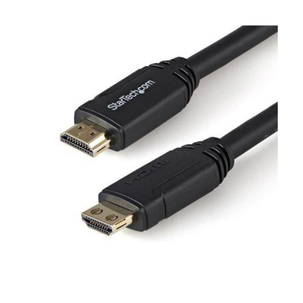【商品名】 StarTech.com ハイスピードHDMI2.0ケーブル 3m オス-オス ブラック HDMM3MLP 1本