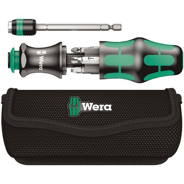 【商品名】 WERA ヴェラ 7点組 1/4HEX ビット収納型 ドライバー ビットセット ポーチ付 051024 工具 ツール DIY 作業工具 道具 【ジャンル・特徴】 wera ドライバー ドライバ どらいばー 工具 ツール DIY ...