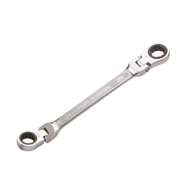 【商品名】 KTC 京都機械工具 ラチェットメガネレンチ 14X17mm 両頭首振りタイプ MR1A-1417F レンチ 工具 ツール DIY 作業工具 【ジャンル・特徴】 KTC 京都機械工具 レンチ れんち 工具 ツール DIY 作業工...