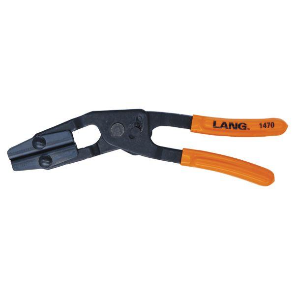 【商品名】 LANGTOOLS ラングツール ホースピンチプライヤー 口開き31mm 全長250mm 1470 工具 ツール DIY 作業工具 【ジャンル・特徴】 LANGTOOLS ラングツール ホースピンチ プライヤー ぷらいやー 工具...