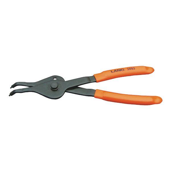 【商品名】 LANGTOOLS ラングツール スナップリングプライヤー 45度アングル 全長235mm 穴リング46〜76.2mm 3493 工具 ツール DIY 作業工具 【ジャンル・特徴】 LANGTOOLS ラングツール スナップリン...