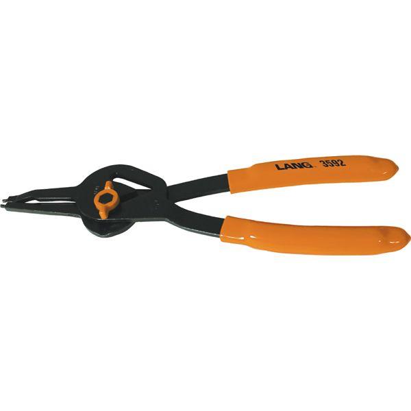 【商品名】 LANGTOOLS ラングツール スナップリングプライヤー 軸穴兼用 ストレート 全長235mm 穴リング46〜76.2mm 3592 工具 ツール DIY 作業工具 【ジャンル・特徴】 LANGTOOLS ラングツール スナッ...