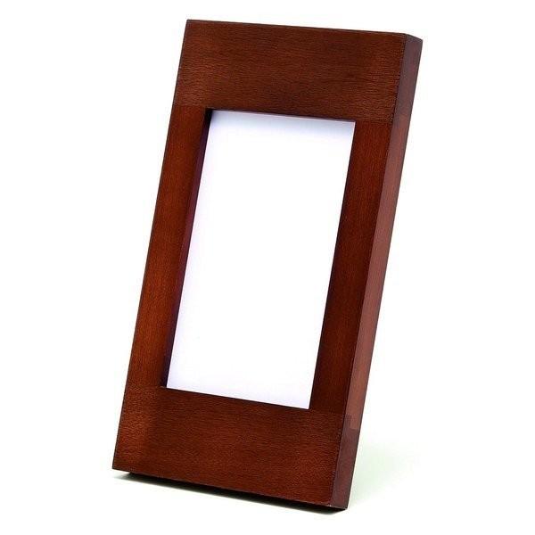 サイズ 写真サイズ約152X212mm用仕様 本体・ガラス・ケース付・スタンド色 リッチブラウン