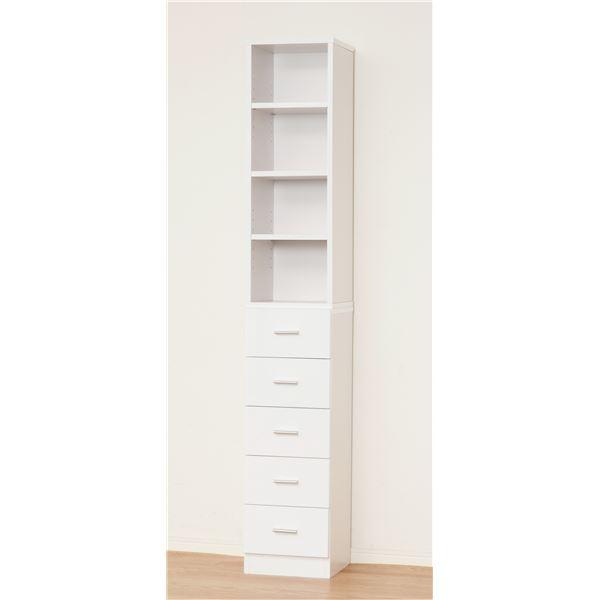 【商品名】 タオルストッカー/ランドリー収納ラック 幅30cm×奥行31cm 【組立(上部)】 【完成品(下部)】 【ジャンル・特徴】 洗面所/キッチン/リビングを有効利用。鏡面すきま収納ラック [ 27048 ]