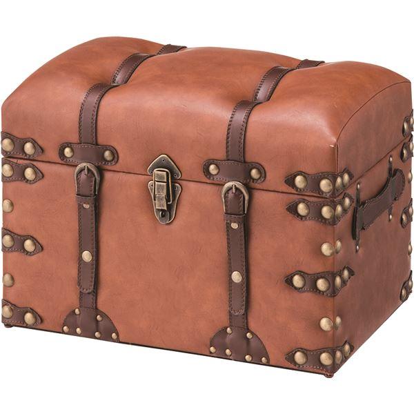 【商品名】 トランク 合皮製旅行バッグ S：幅50cm L：幅66cm 2個セット 合皮 合成皮革 I.W アイダブリュー ショップ 店舗 インテリア家具 【ジャンル・特徴】 合皮バッグ 合成皮革 合皮製旅行バッグ 旅行かばん トラベル バ...