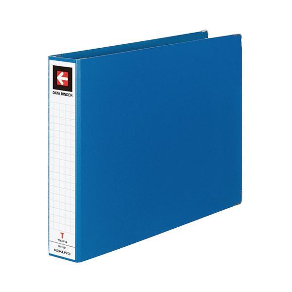 【商品名】 (まとめ) コクヨ データバインダーT(バースト用・ワイドタイプ) T11×Y15 22穴 450枚収容 青 EBT-551B 1冊 【×5セット】 【ジャンル・特徴】 コンピュータ用ファイル バースト用  [ EBT-551B ]