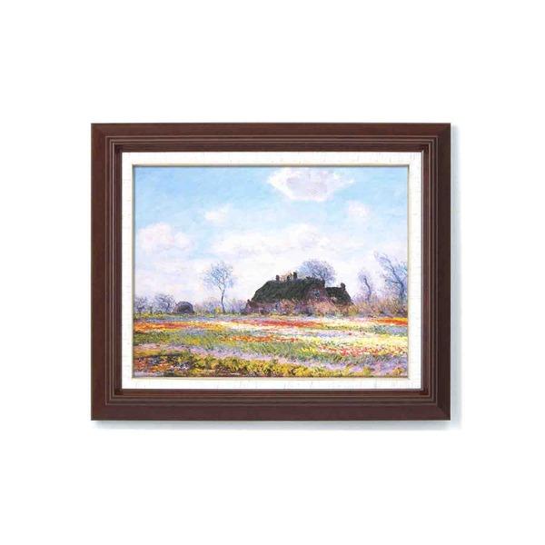 【商品名】 名画額縁 フレームセット Ｆ6号 モネ 「花畑」 433mm×525mm×50mm 壁掛けひも付き 【ジャンル・特徴】 絵画額 額縁 フレーム 絵画フレーム ディスプレイ 展示 インテリア 日用雑貨 生活雑貨 敬老の日 母の日 ...
