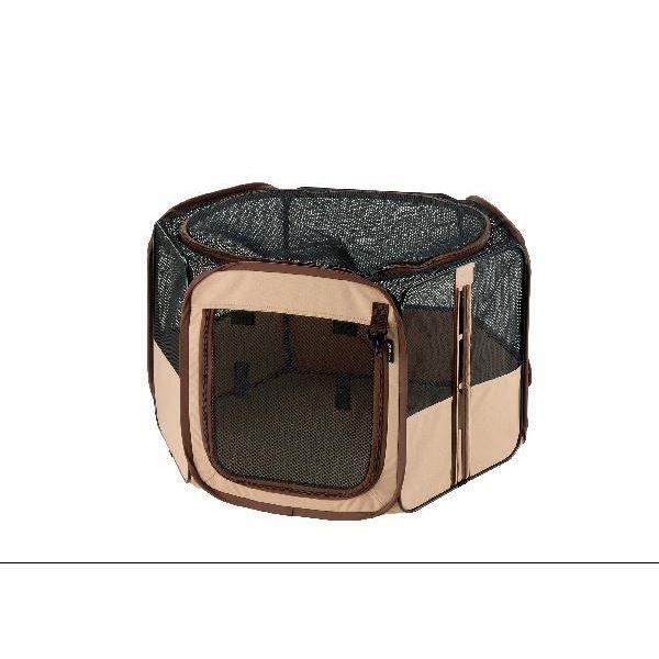 【商品名】 リッチェル たためるペットサークル 75-75 【ペット用品】 【ジャンル・特徴】 おでかけ先でもサッと組み立て＆折りたたみ！