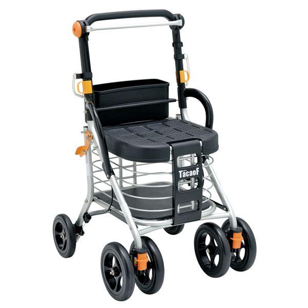 【商品名】 シルバーカー/手押し車 【スタンダードタイプ】 小物トレー付き 幸和製作所 『テイコブボルサ』 〔介護用品 福祉用品〕 【ジャンル・特徴】 座ることもできる大容量のバスケットモデルショッピングカート [ WS01 ]