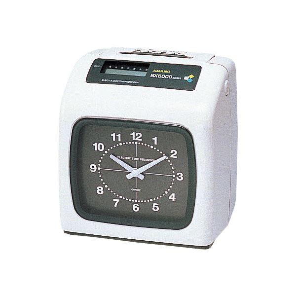 【商品名】 アマノ タイムレコーダーホワイト BX-6000W  [ BX-6000W ]