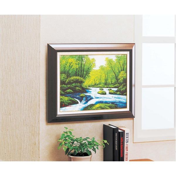 【商品名】 油絵額 フレームセット オンタケF6号 工藤昭重 「奥入瀬川」 433×525×50mm 化粧箱入り 額縁 額 フレーム 【ジャンル・特徴】 油絵用額縁 油彩 油彩画 油絵用額 油彩額 油彩画額 油絵フレーム 油絵用フレーム あ...