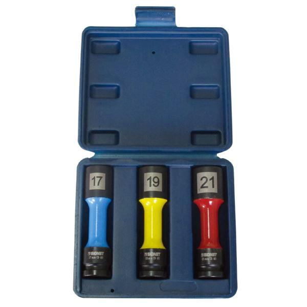 【商品名】 SIGNET シグネット 23395 1/2DR 3PC ホイルナット用 薄肉 インパクトソケット セット 工具 ツール DIY 作業工具 道具 ソケット 【ジャンル・特徴】 signet しぐねっと インパクト ソケット いん...