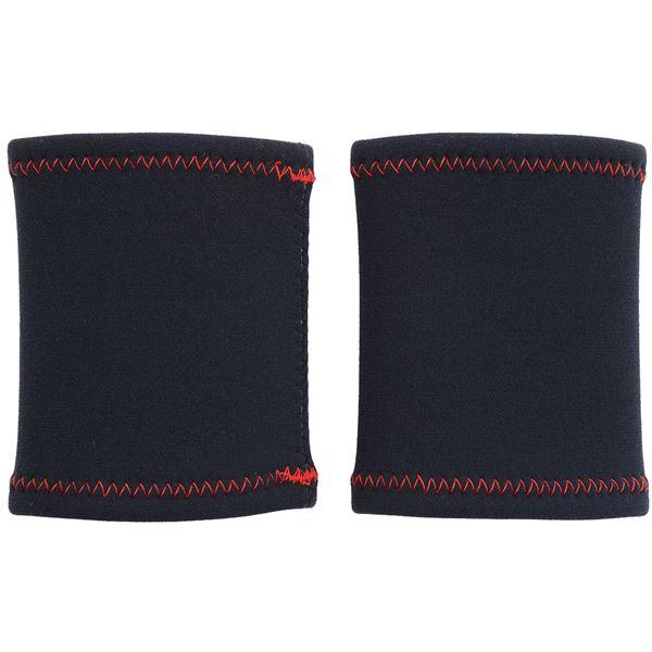 【商品名】 HEALTH POINT （ヘルスポイント）極暖ランニングリストウォーマー（2枚組） ブラック Fサイズ 1810RZ  [ 1810RZ ]