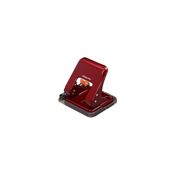 【商品名】 （まとめ） コクヨ 2穴パンチ ラクアケ 25枚穿孔赤 PN-G25R 1個 【×5セット】 【ジャンル・特徴】 【ユニバーサルデザイン】位置あわせが楽!穴あけが楽! [ PN-G25R ]