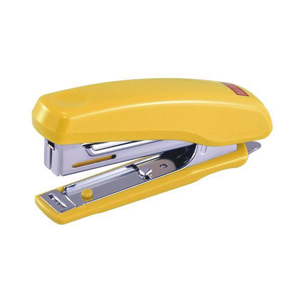 【商品名】 （まとめ） マックス 高機能コンパクトホッチキス20枚とじ イエロー HD-10NX 1個 【×30セット】 【ジャンル・特徴】 高性能コンパクトホッチキス。 [ HD-10NXイエロ- ]