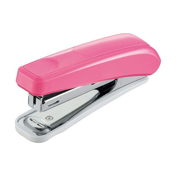 【商品名】 （まとめ） ライオン事務器 ステープラ 楽ホッチ20枚とじ ピンク S-20 1個 【×10セット】 【ジャンル・特徴】 スタンダードタイプのステープラ。 [ S-20 ピンク ]
