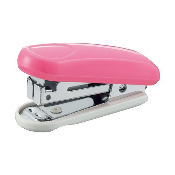 【商品名】 （まとめ） ライオン事務器 ステープラ 楽ホッチミニ15枚とじ ピンク S-15 1個 【×10セット】 【ジャンル・特徴】 コンパクトサイズのミニステープラ。 [ S-15 ピンク ]