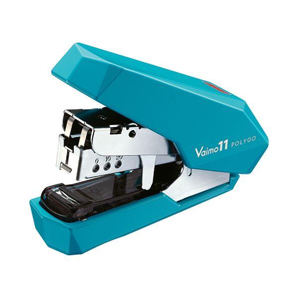 【商品名】 （まとめ） マックス バイモ11ポリゴ 40枚とじブルー HD-11SFLK／B 1個 【×5セット】 【ジャンル・特徴】 厚めの書類もラクにとじる! [ HD-11SFLK/B ]