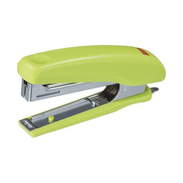 【商品名】 （まとめ） マックス ホッチキス 20枚とじライトグリーン HD-10D 1個 【×10セット】 【ジャンル・特徴】 使いやすいスタンダードタイプ。タッキングも可能。 [ HD-10Dライトグリ-ン ]