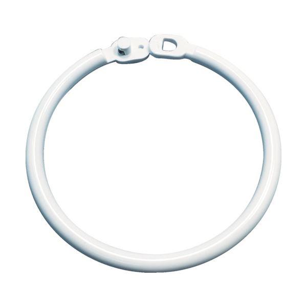 【商品名】 （まとめ） TRUSCO 樹脂製カードリング5.0mm×Φ60mm TKRJ-60 1パック（10個） 【×5セット】 【ジャンル・特徴】 リングを開いてカードを自由に抜き差しできます。 [ TKRJ-60 ]