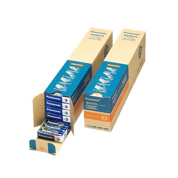 【商品名】 パナソニック アルカリ乾電池EVOLTA 単3形 業務用パック LR6EJN/100S 1セット(200本:100本×2箱) 【ジャンル・特徴】 使用推奨期限10年! [ LR6EJN/100S ]