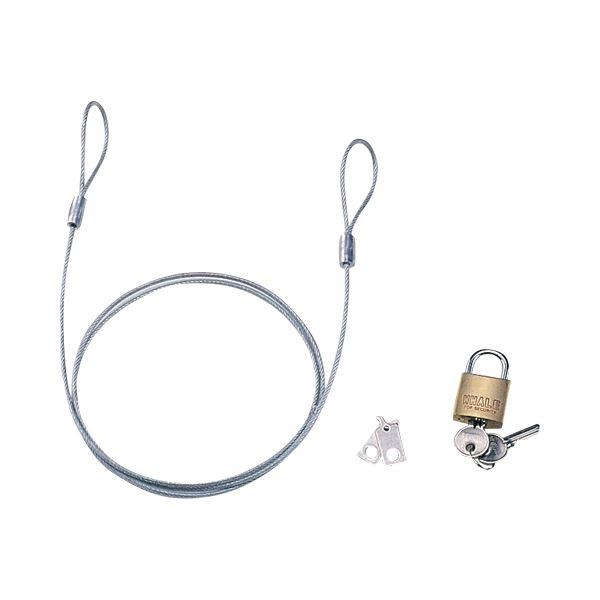 【商品名】 （まとめ）サンワサプライノートパソコンセキュリティキット SL-066K 1パック【×2セット】 【ジャンル・特徴】 ノートパソコン専用セキュリティキット [ SL-066K ]