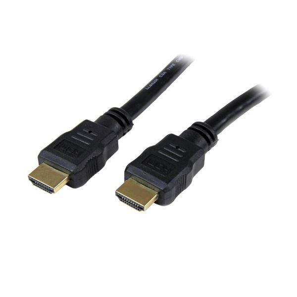 【商品名】 （まとめ）StarTechハイスピードHDMIケーブル HDMI-HDMIケーブル 4k対応 ブラック 2m HDMM2M 1本【×5セット】 【ジャンル・特徴】 超解像度(UltraHD)デバイスを接続するハイスピードHDMI...