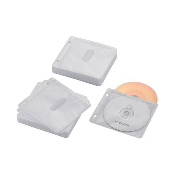【商品名】 （まとめ） エレコム BD・DVD・CD追加用ポケットCCD-NBWB120WH【×10セット】  [ CCD-NBWB120WH ]