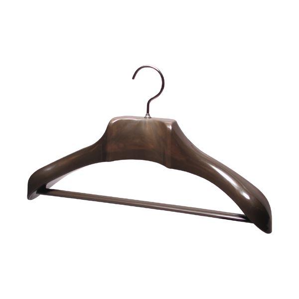 【商品名】 (まとめ）新昌化学工業所 グランデュールハンガー HA45GD-DB 濃茶【×2セット】