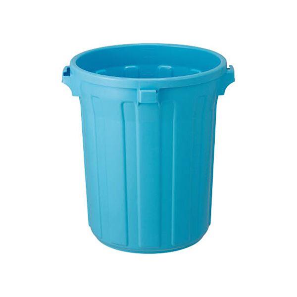 【商品名】 TRUSCO エコペール 丸型 本体75L ブルー RBK-75 1個（フタ別売） 【ジャンル・特徴】 循環型社会に対応する再生樹脂を使用。 [ RBK-75 ]
