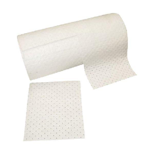 【商品名】 JOHNAN 油吸収材 アブラトールロール PCR80 1巻 【ジャンル・特徴】 ミシン目が入っており、刃物を使わずに400mm×500mmにカットできます。 [ PCR80 ]