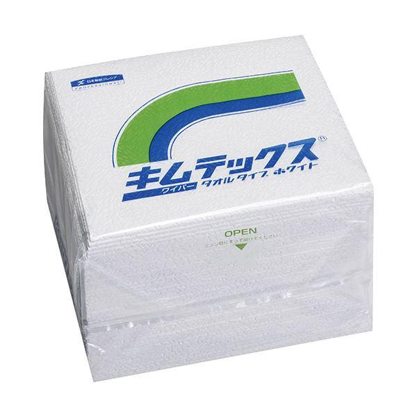【商品名】 日本製紙 クレシア キムテックスタオルタイプ ホワイト 60712 1セット（600枚：50枚×12パック） 【ジャンル・特徴】 毛羽立ちが少なく、耐薬品性に優れたポリプロピレン素材の不織布ワイパー。 [ 60712 ]